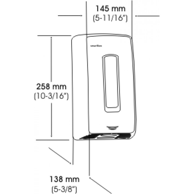 Електросушарка для рук Smartflow. M04A
